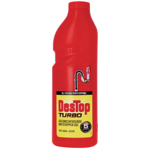 Destop Turbo Ontstopper Geconcentreerd 1 liter | Drogist Solo