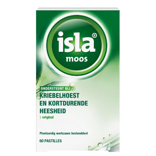 Isla Moos Keelpastilles 60 stuks | Drogist Solo