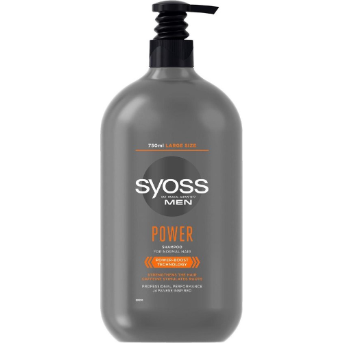 Syoss Men Shampoo Power met pomp 750 ml | Drogist Solo
